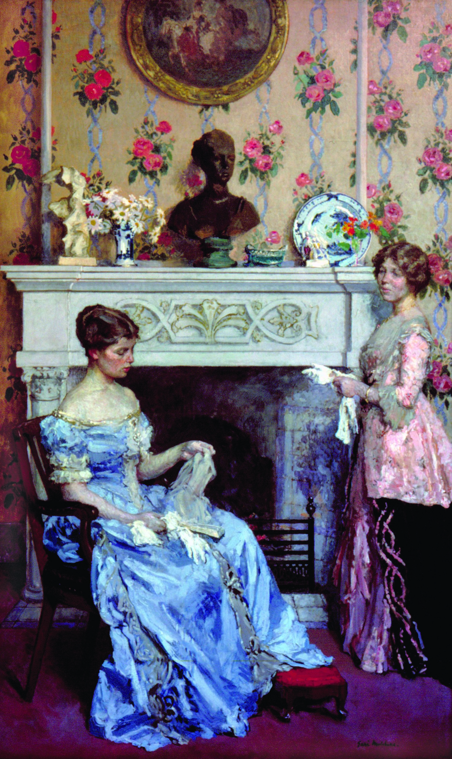 Wonderful Wallpaper - Gari Melchers Home and Studio